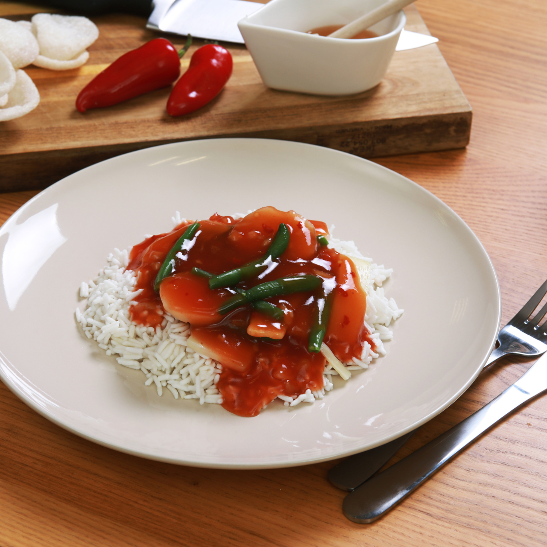 Red Box Kitchen - Ready Meals - Honey Chilli Chicken and Rice