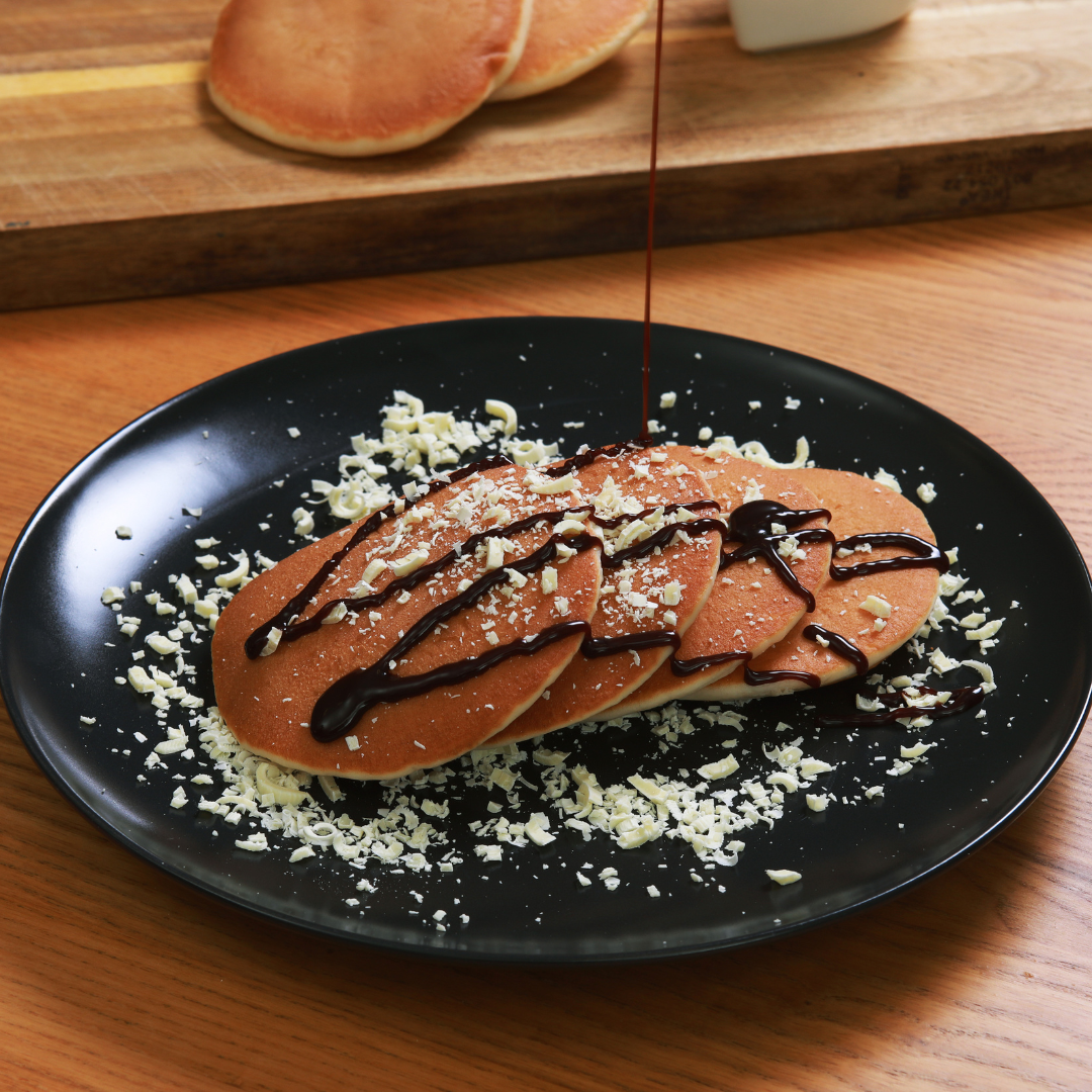 Protein Energy Pancakes - Dark and White Chocolate – Red Box Kitchen